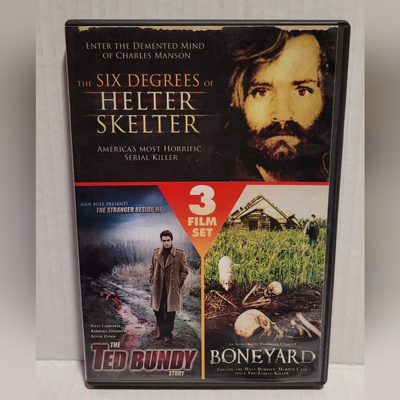 true crime | Media | 3 Movies Serial Killer True Crime Set Helter ...